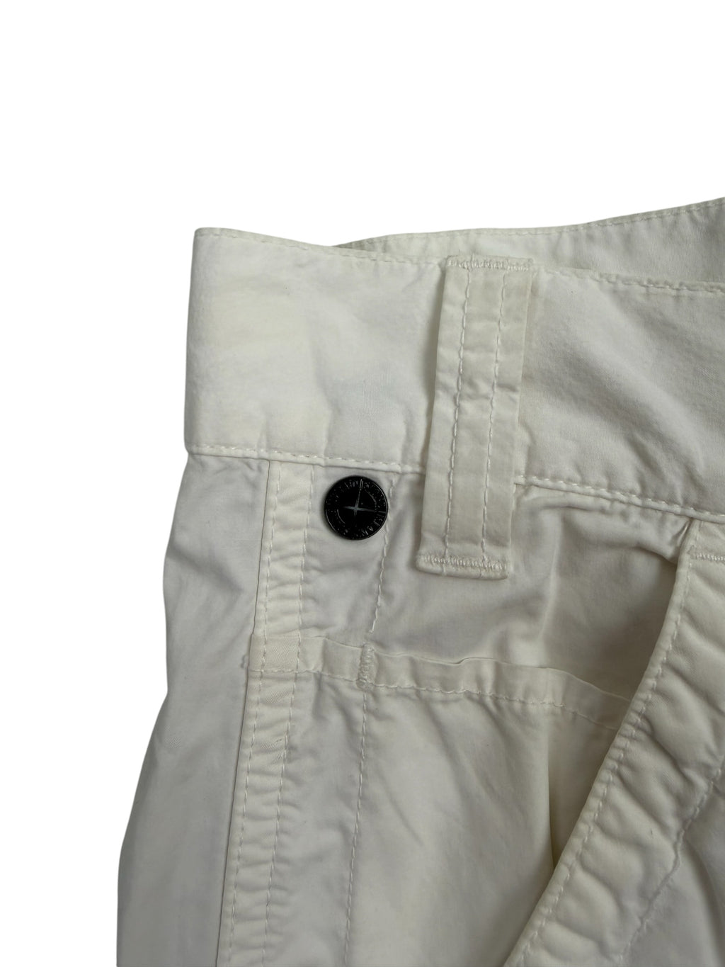 Stone Island SS00 White Shorts – RE:BOURN