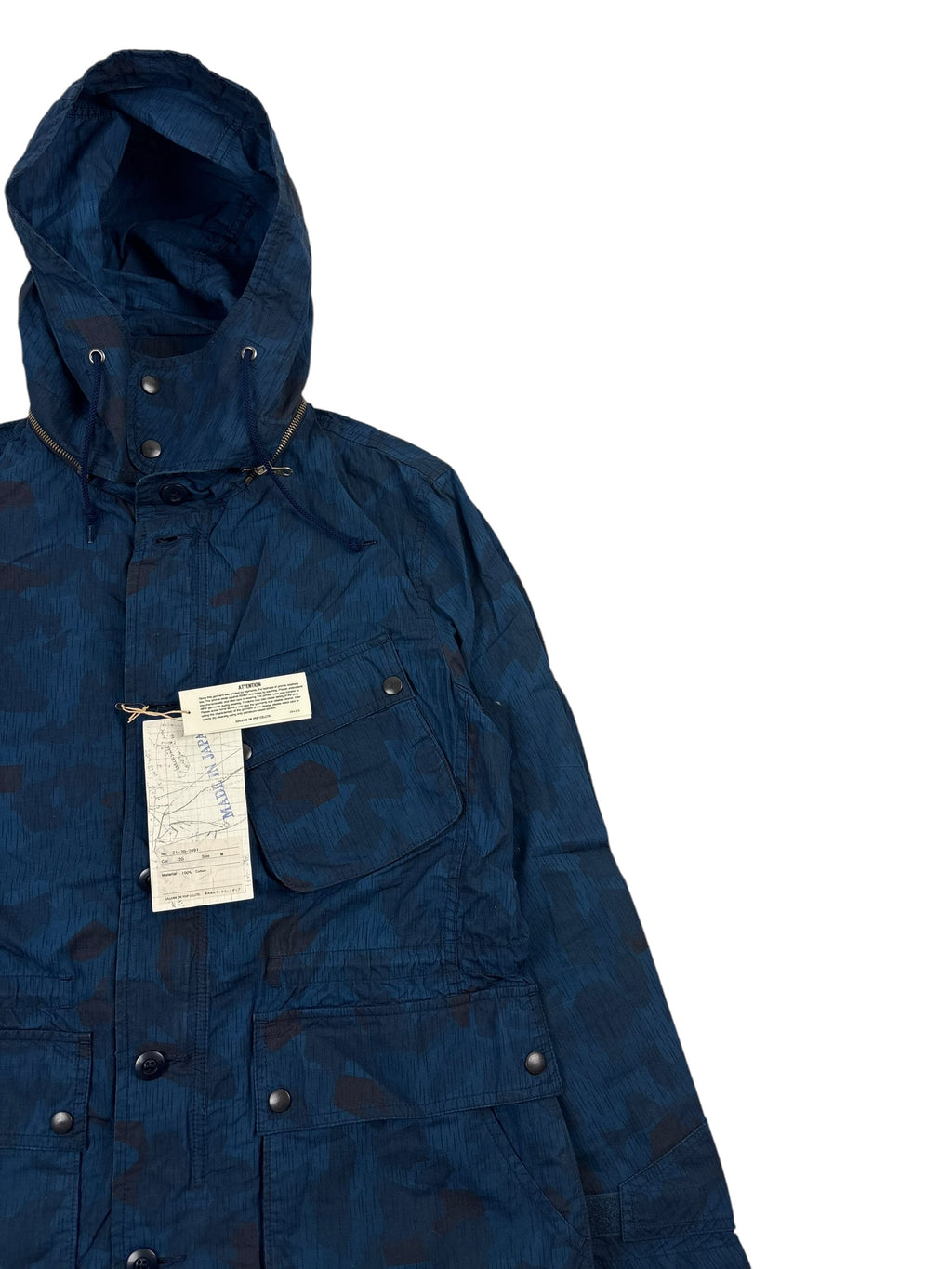 Sage De Cret Camo Military Field Jacket – RE:BOURN