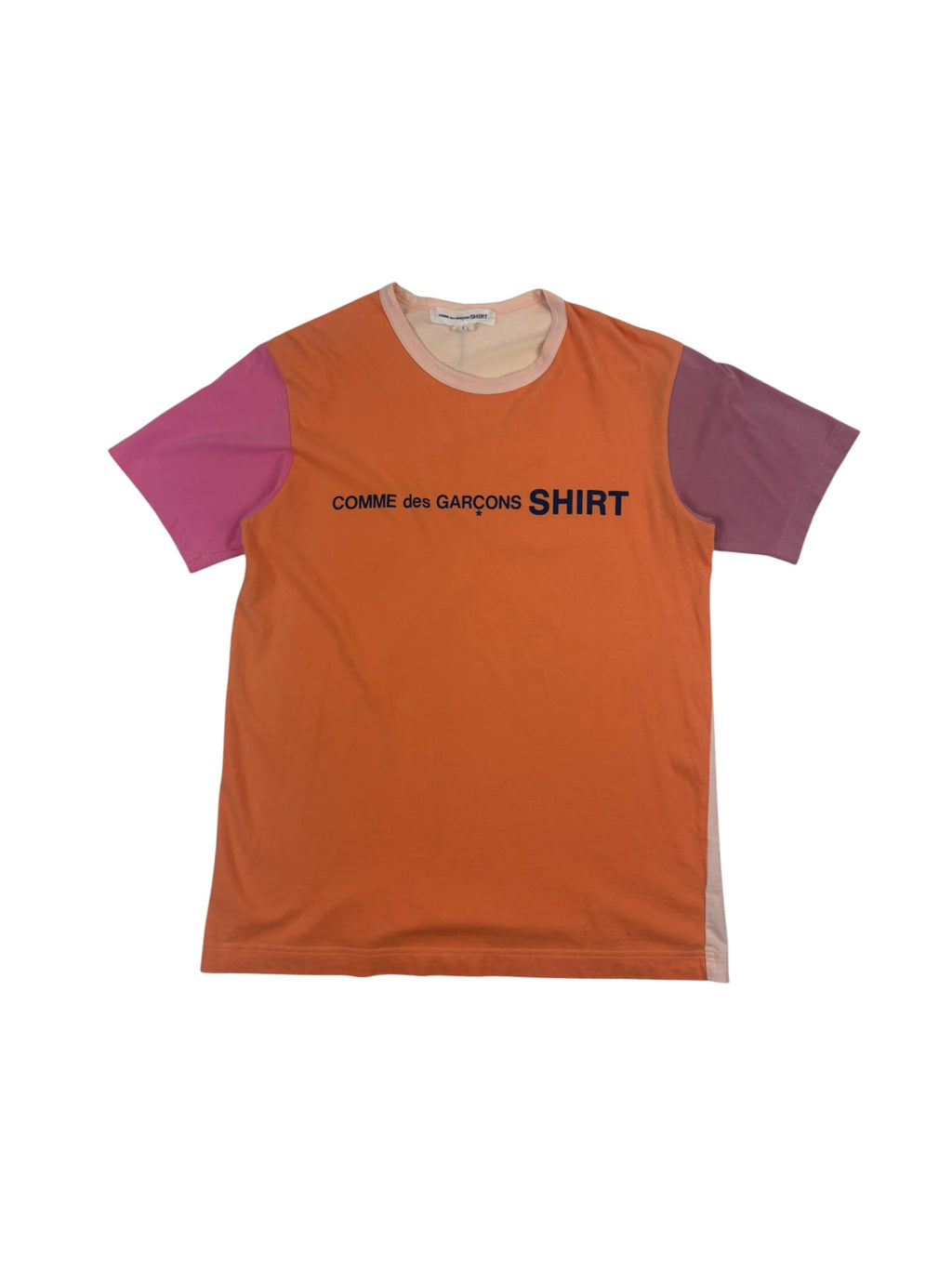 Comme Des Garçons SHIRT Colour-block Logo T-Shirt – RE:BOURN
