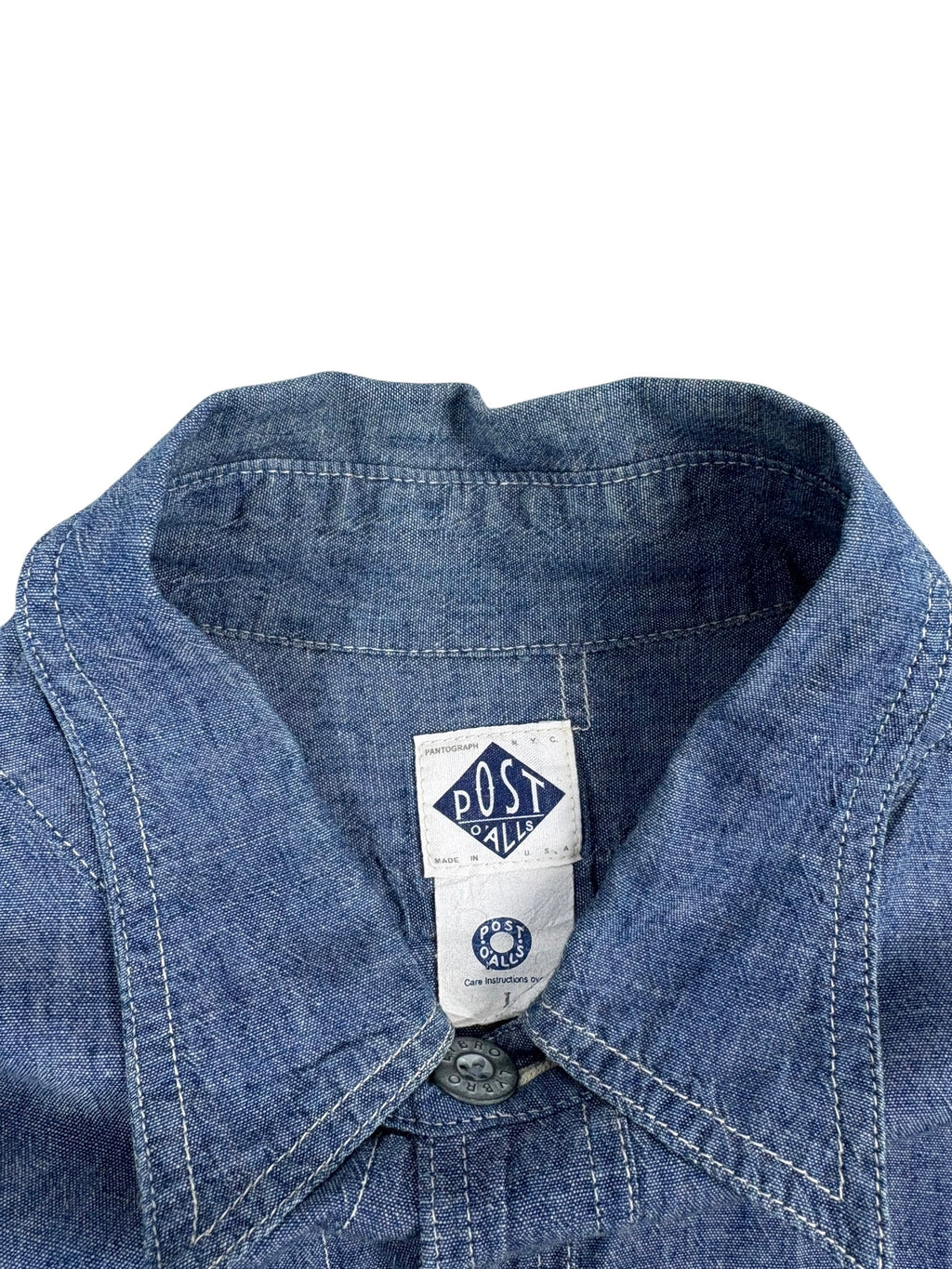 Post O’Alls Chambray Classic Shirt – RE:BOURN