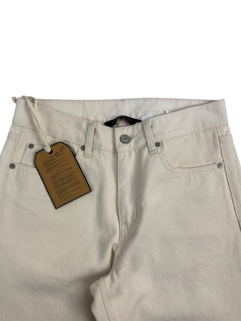 Uniform Bridge Washing Crop Denim Pants – RE:BOURN