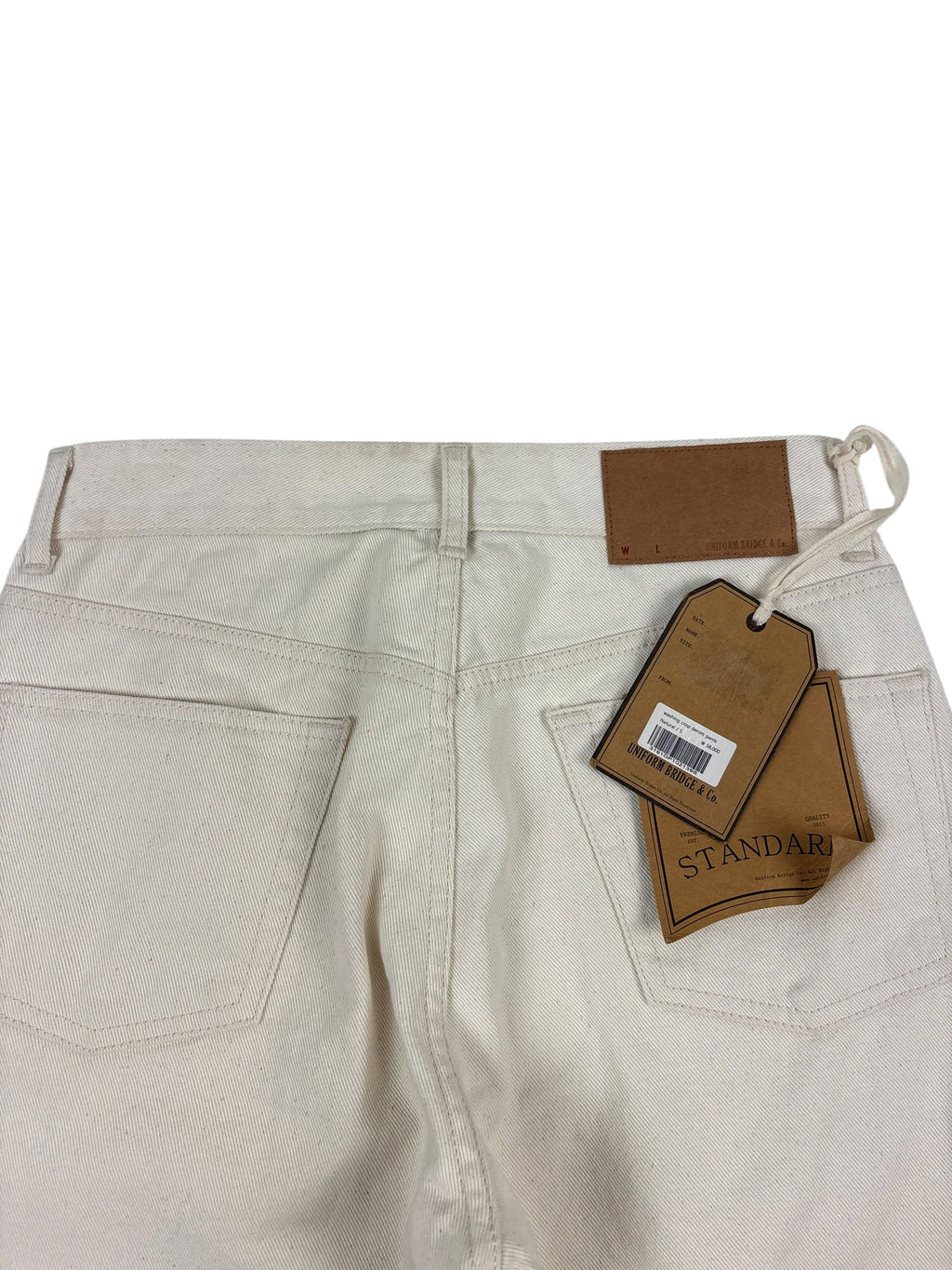 Uniform Bridge Washing Crop Denim Pants – RE:BOURN